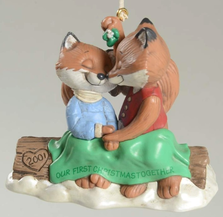 2001 Our First Christmas Together | Keepsake Caboose