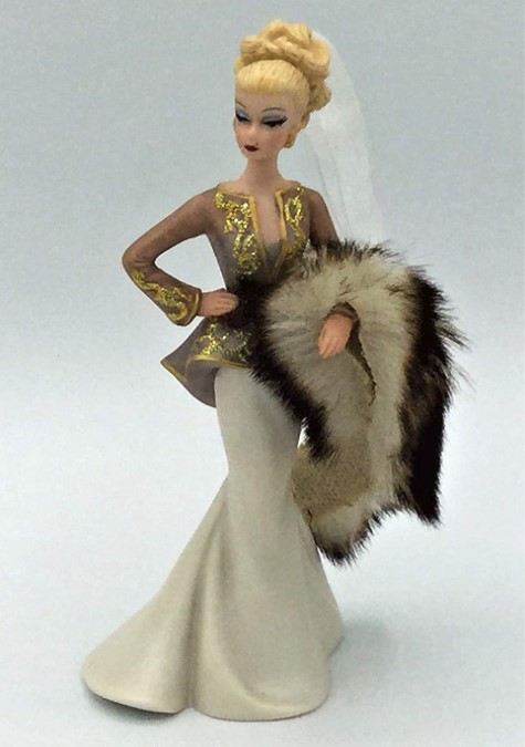 2009 Capucine Barbie - Club Ornament - Special Edition | Keepsake Caboose